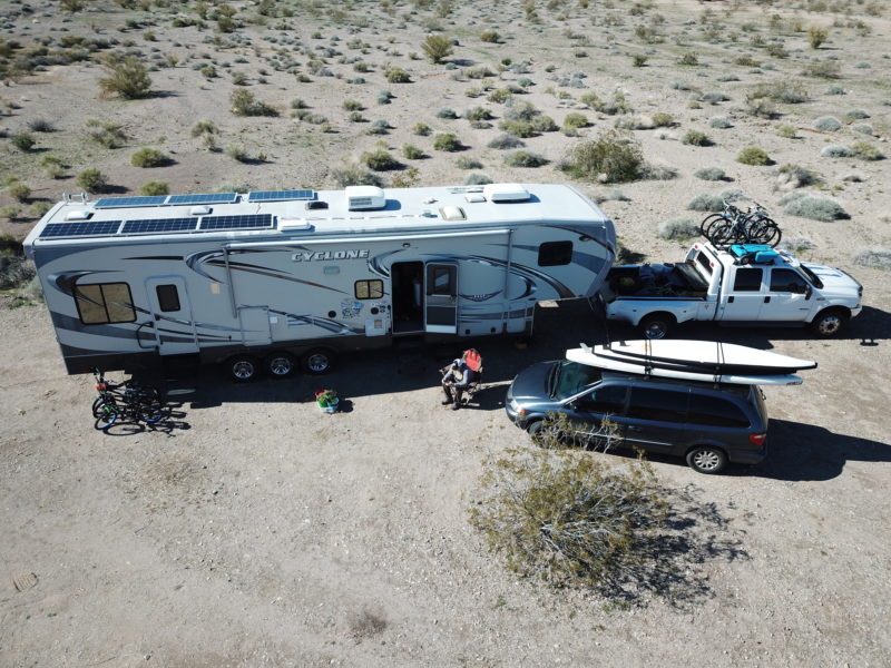 Two vehicles vs. one - Cost Comparison for family rv living.